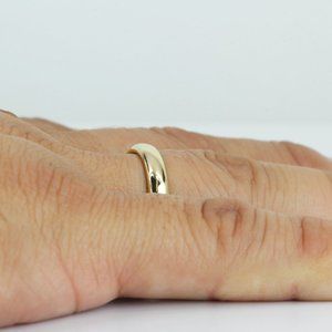 Frederick Goldman | Accessories | 8k Yellow Gold Comfort Mens Wedding ...